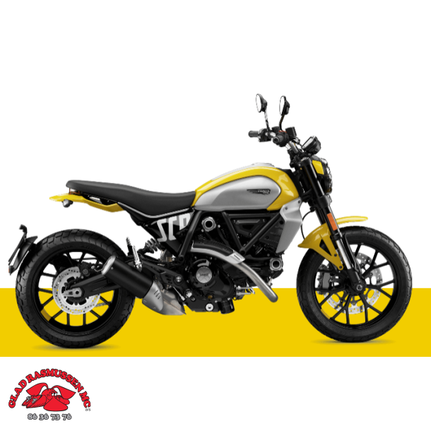 Ducati Scrambler Icon 2G Yellow 2023 - Scrambler Ducati - Glad Rasmussen MC A/S